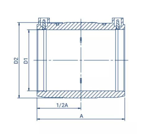 Rury do studni i akcesoria do studni głębinowych | Rurystudzienne.pl > Mufa elektrooporowa PE100 ...